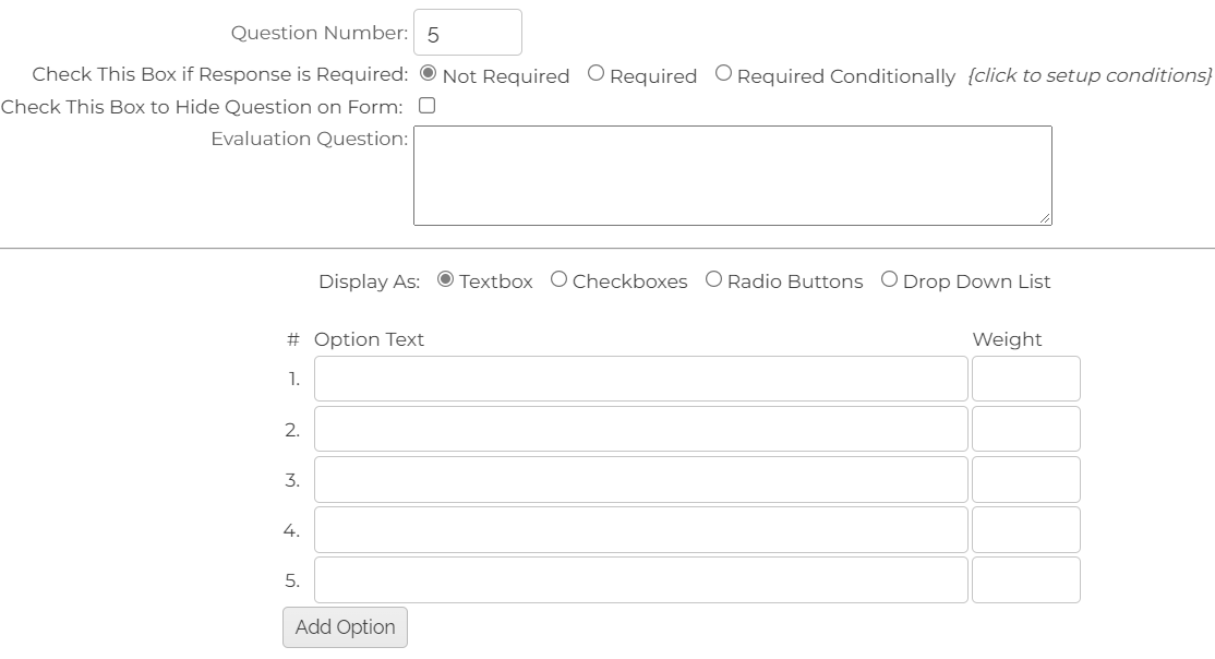 *Evaluations Module – Learning Stream & GoSignMeUp Support